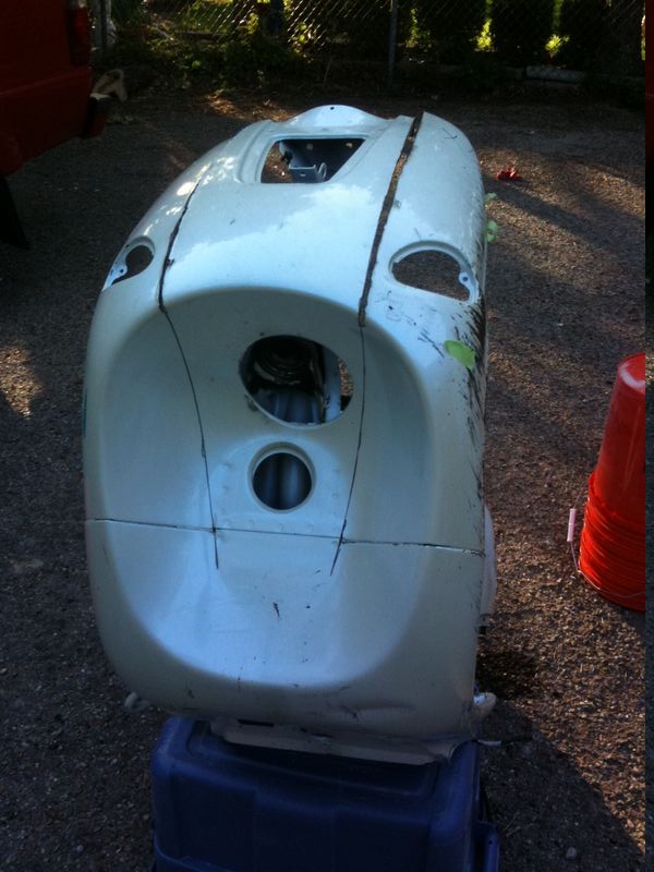 Modern Vespa : Can I cutdown this ET4 by Amerivespa?